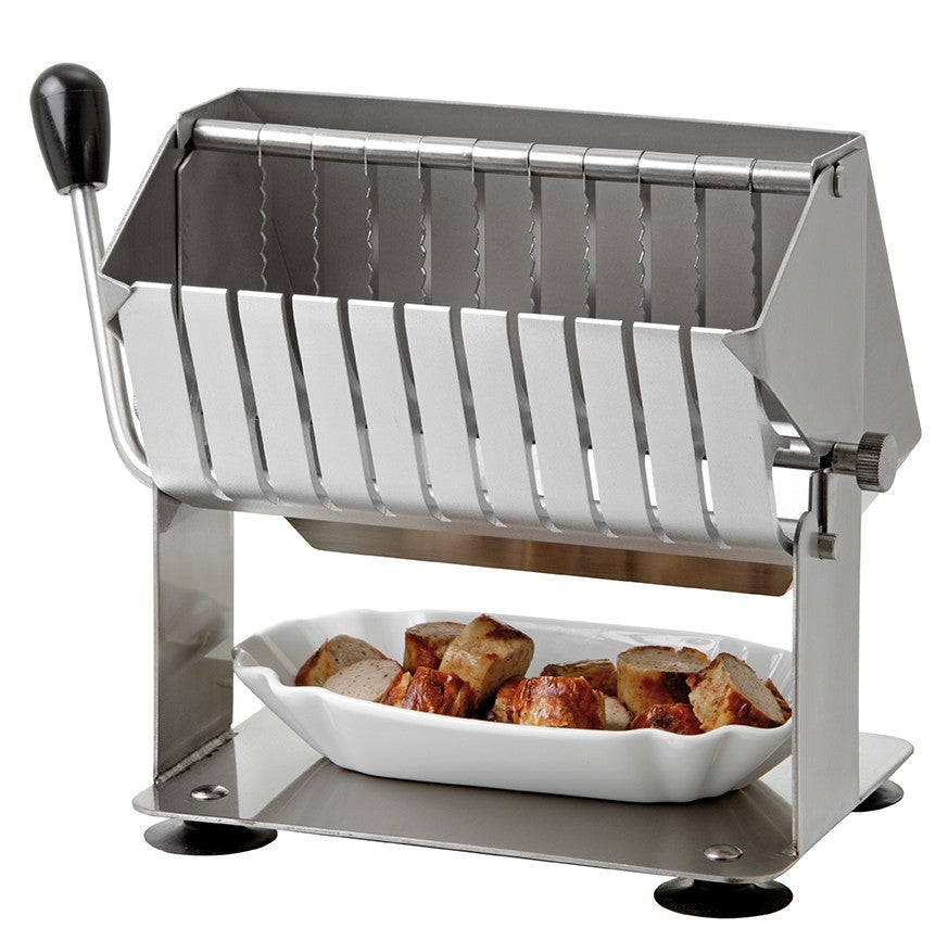 Trancheuse à Saucisses Manuel Professionnel en Inox - Bartscher | Leroy ...