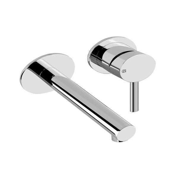 Gessi Ovale, juego preparado, para mezclador de lavabo empotrado, sin ...