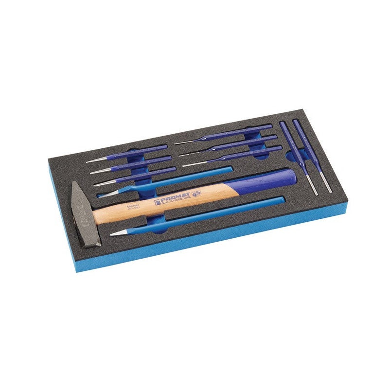 Module à outils 11 pièces module 1/3 burin chasse-goupilles | Leroy Merlin