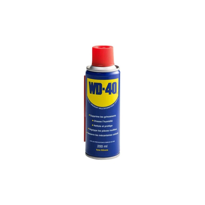 Aceite lubricante en aerosol WD40 200ml - 33002 | Leroy Merlin