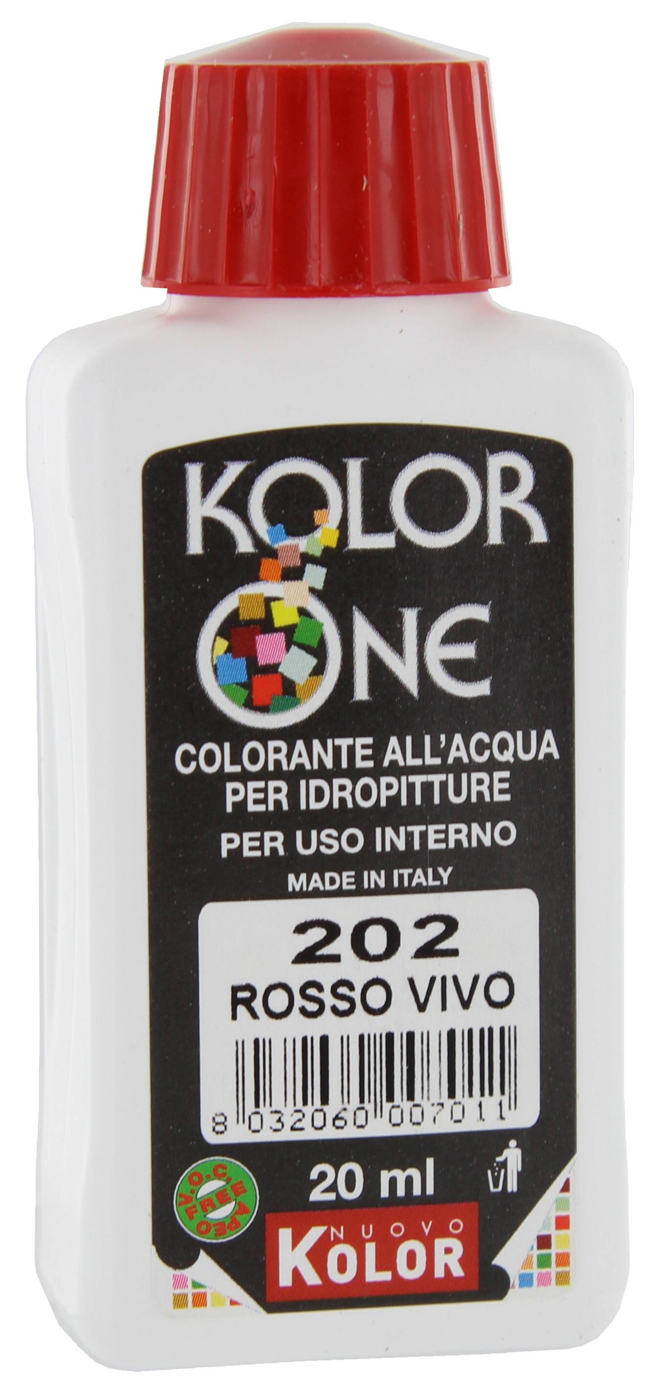 KOLOR ONE DYE 20 ML ROUGE VIF 202 | Leroy Merlin