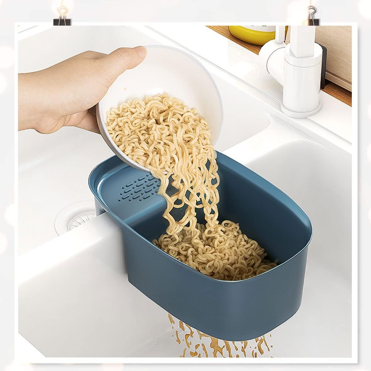 2 Panier Chef Filtrant Suspendu Multifonctionnel | Leroy Merlin