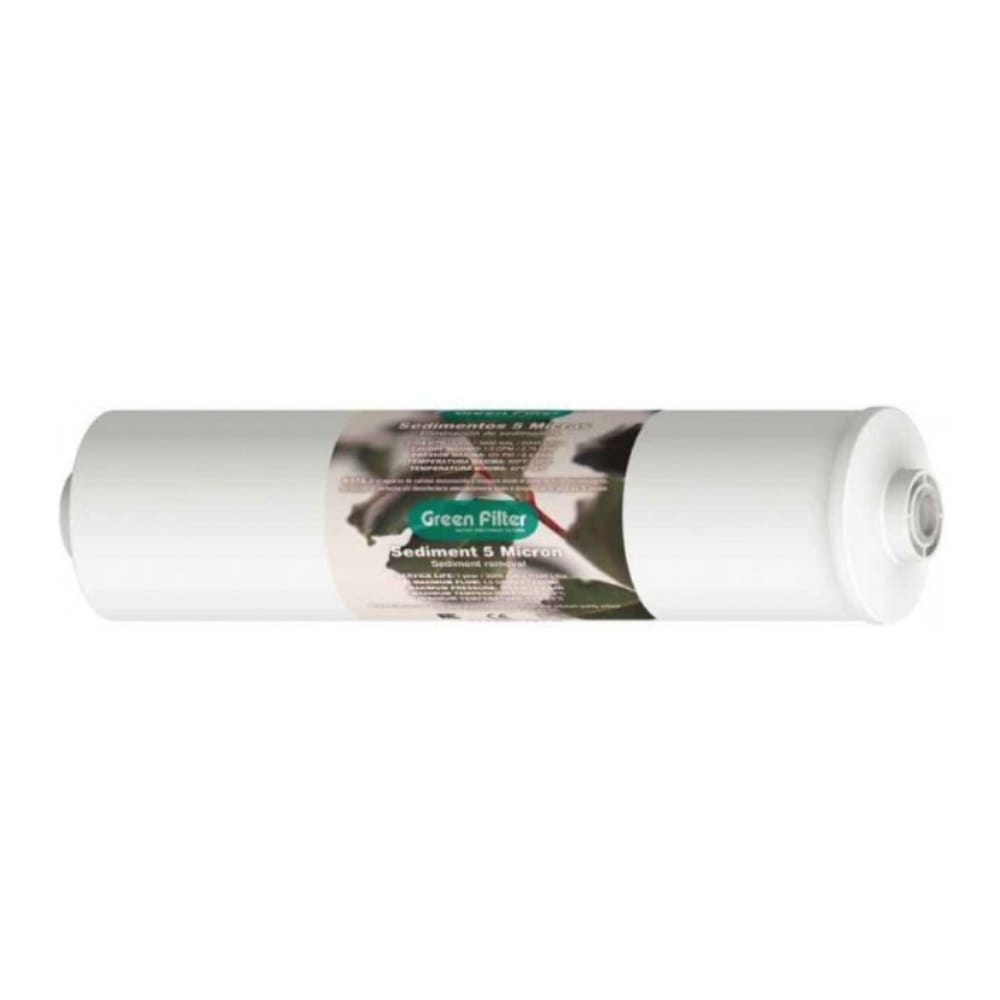 Filtre en ligne Green Filter de haute qualité 2,5″ x 11″ – 5 microns ...