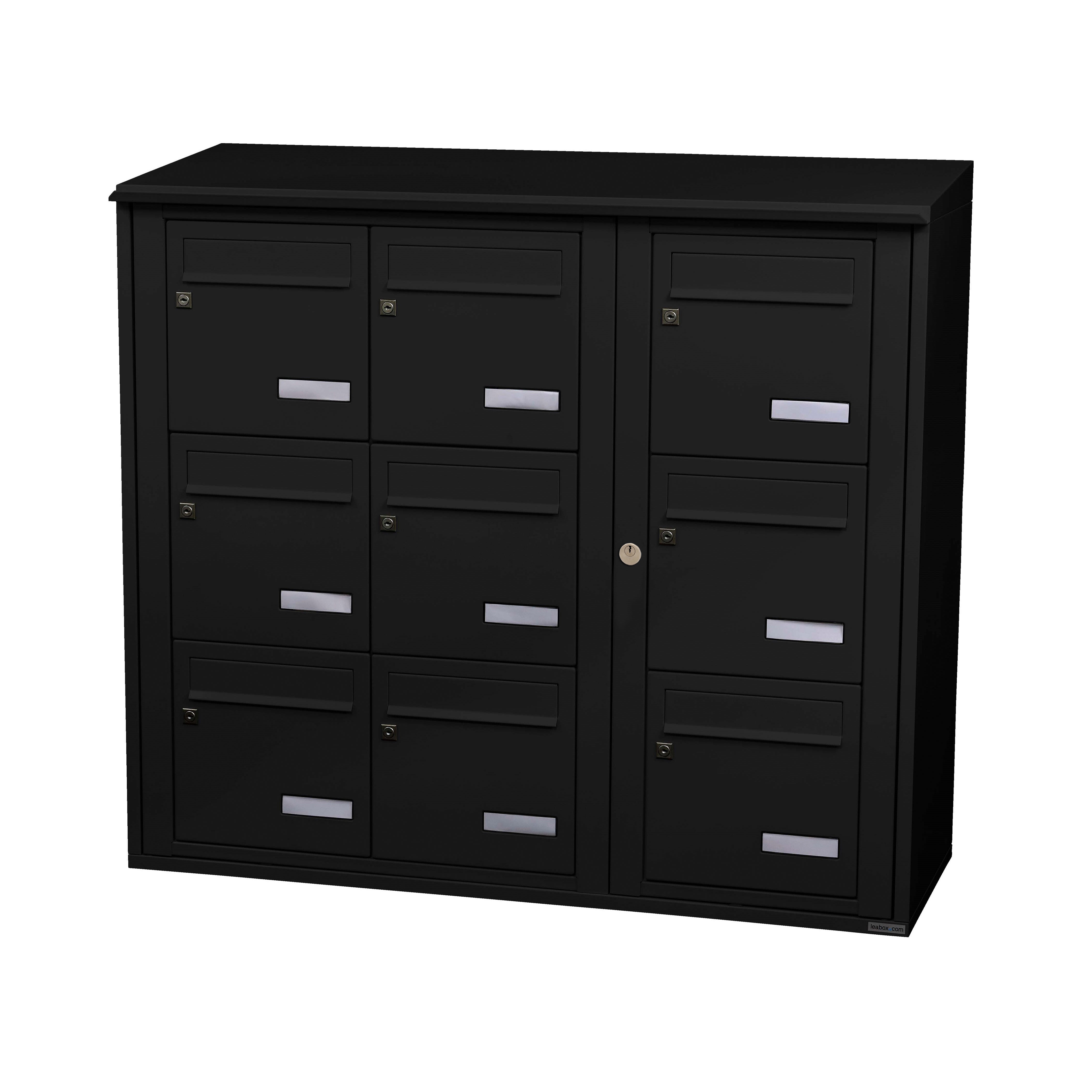 Bloc collectif leabox.com, 3x3, grade 3, simple face, Extérieur, mural ...