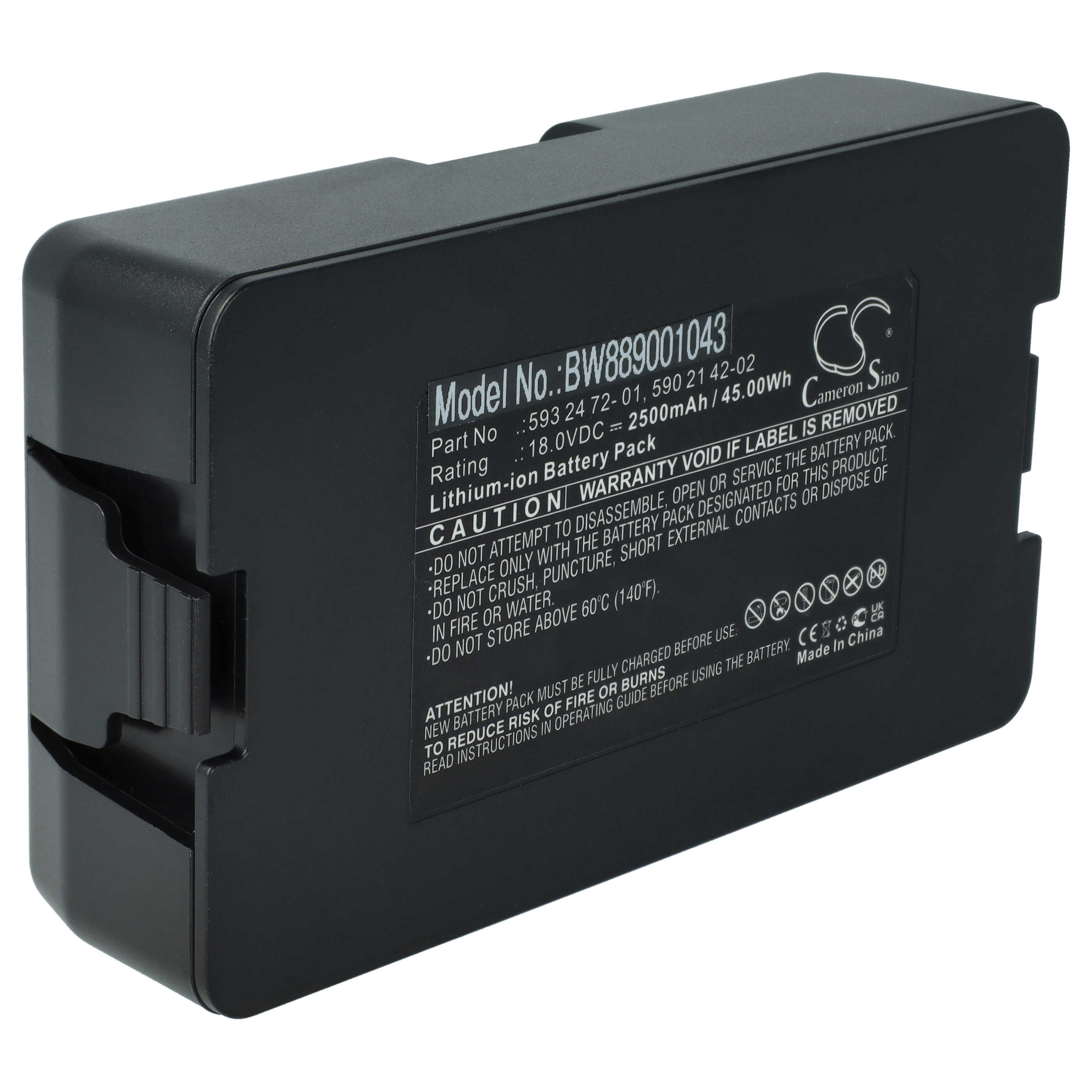 Vhbw 1x Batterie compatible avec McCulloch ROB 800, S400, 500, 600 ...