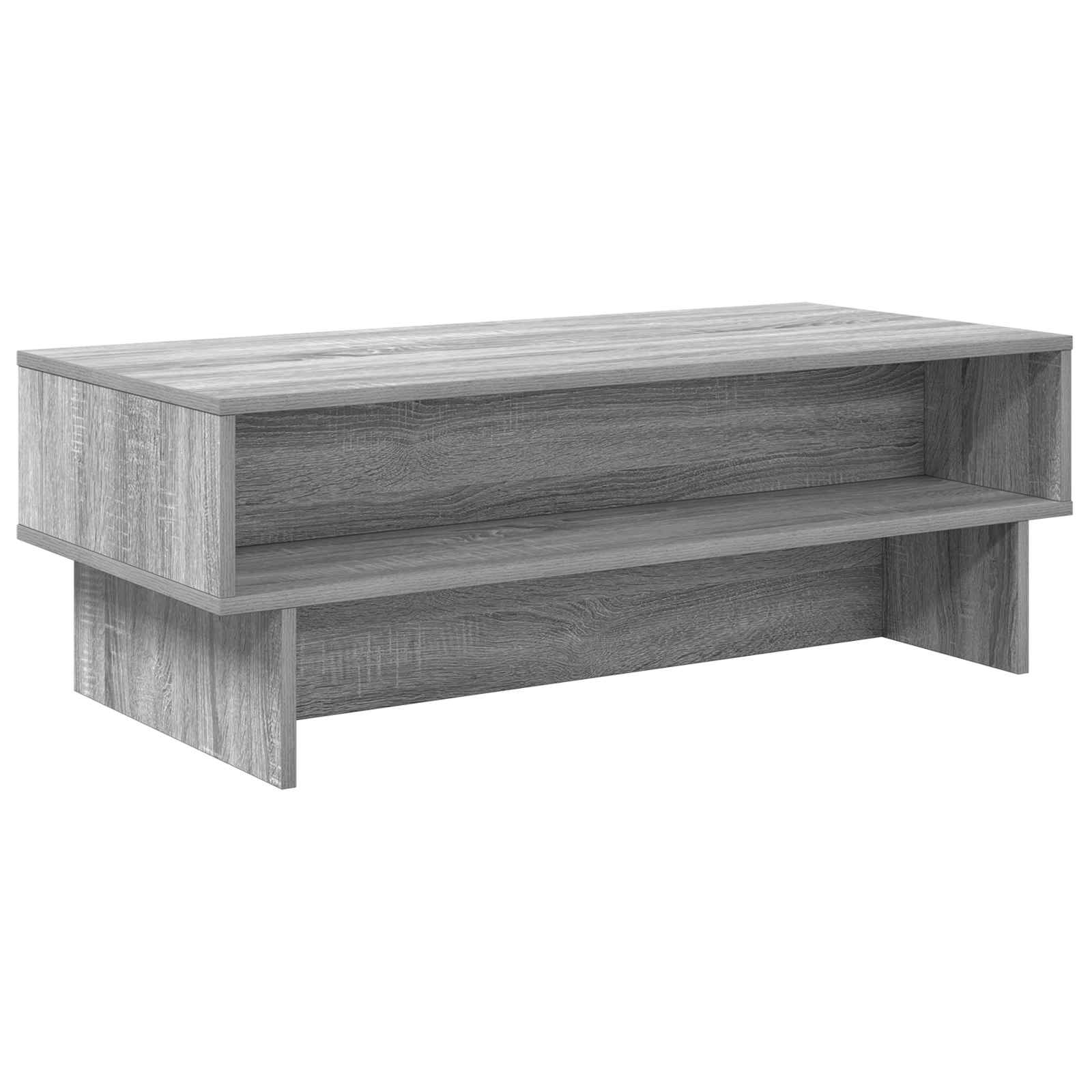 Table basse Table de salon simple - Gris Sonoma 100 x 46 x 35 cm Bois d ...