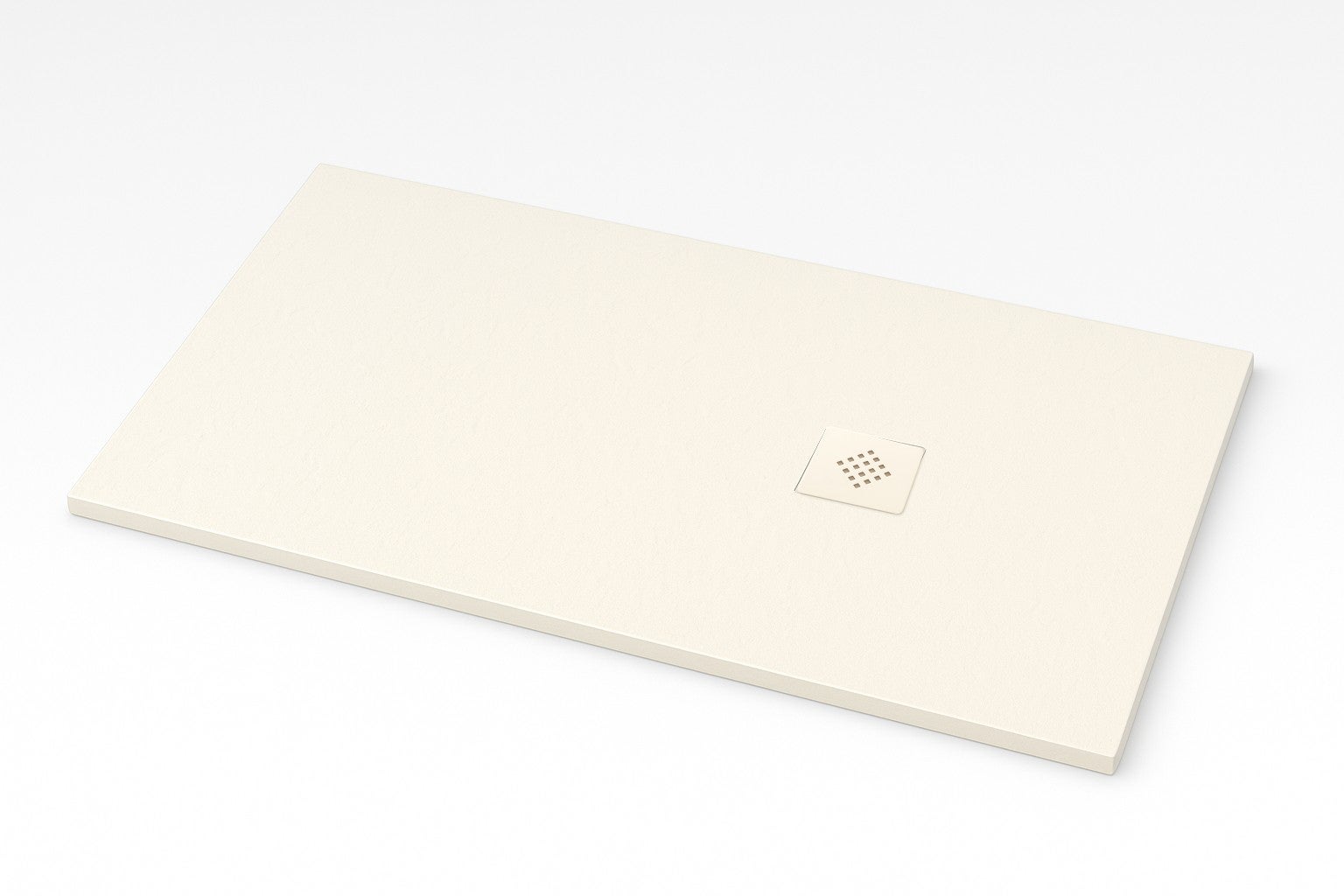 Plato de ducha Ardesia extraplano 75X160 cm color Blanco roto RAL 9001 ...