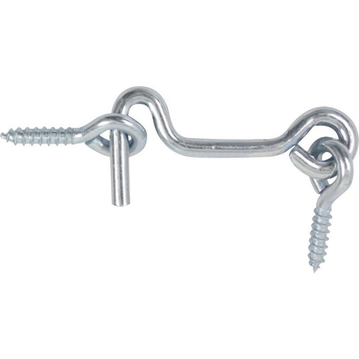 Crochet de contrevent - Viswood - Zingué - Ø 4 mm - 80 mm | Bricoman