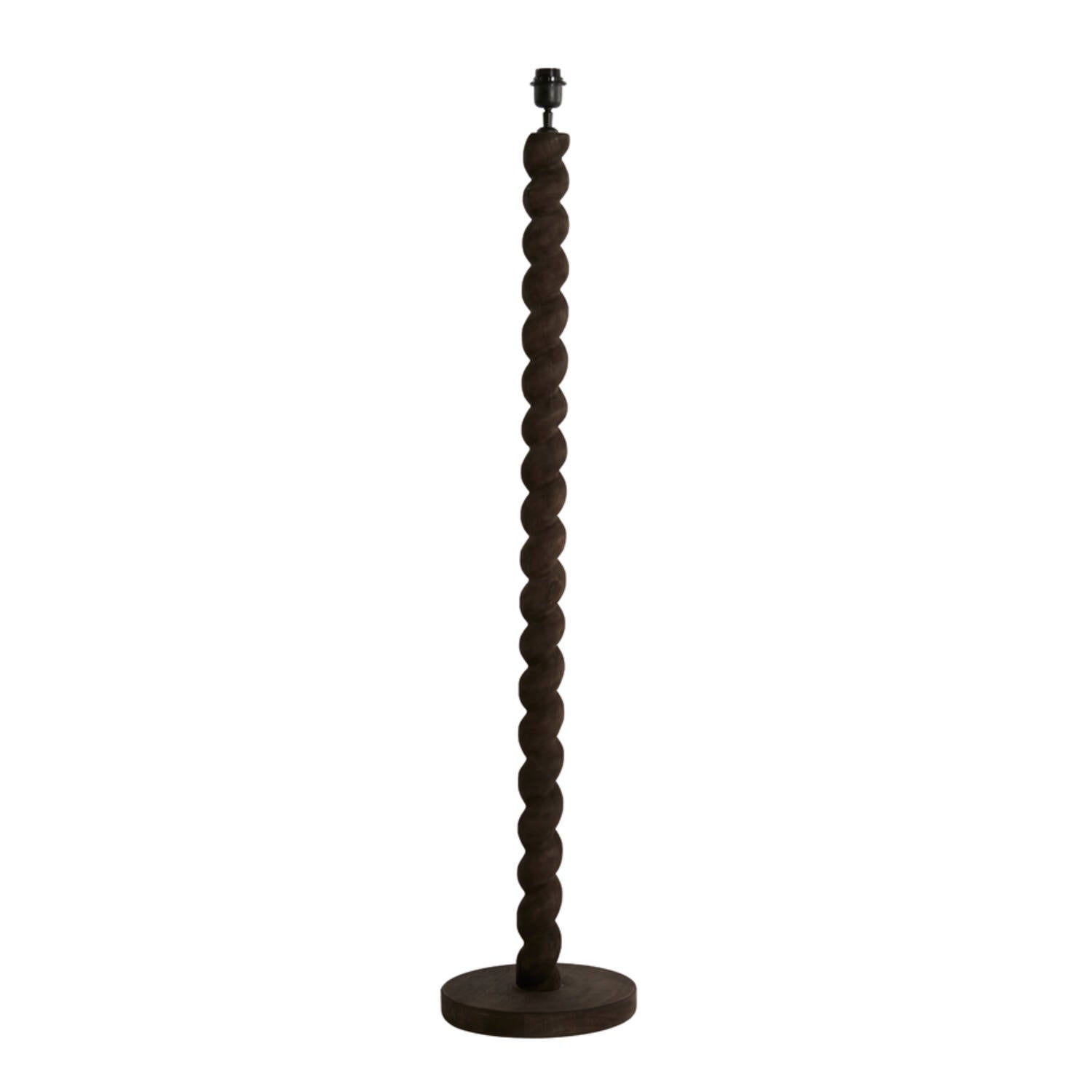 Light & Living - lampadaire - Nanno - gris - bois - luminaire ...