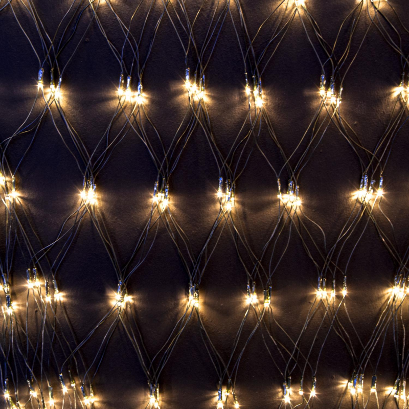 Red 400 luz led blanco calido al. fijo cm400x150 | Leroy Merlin