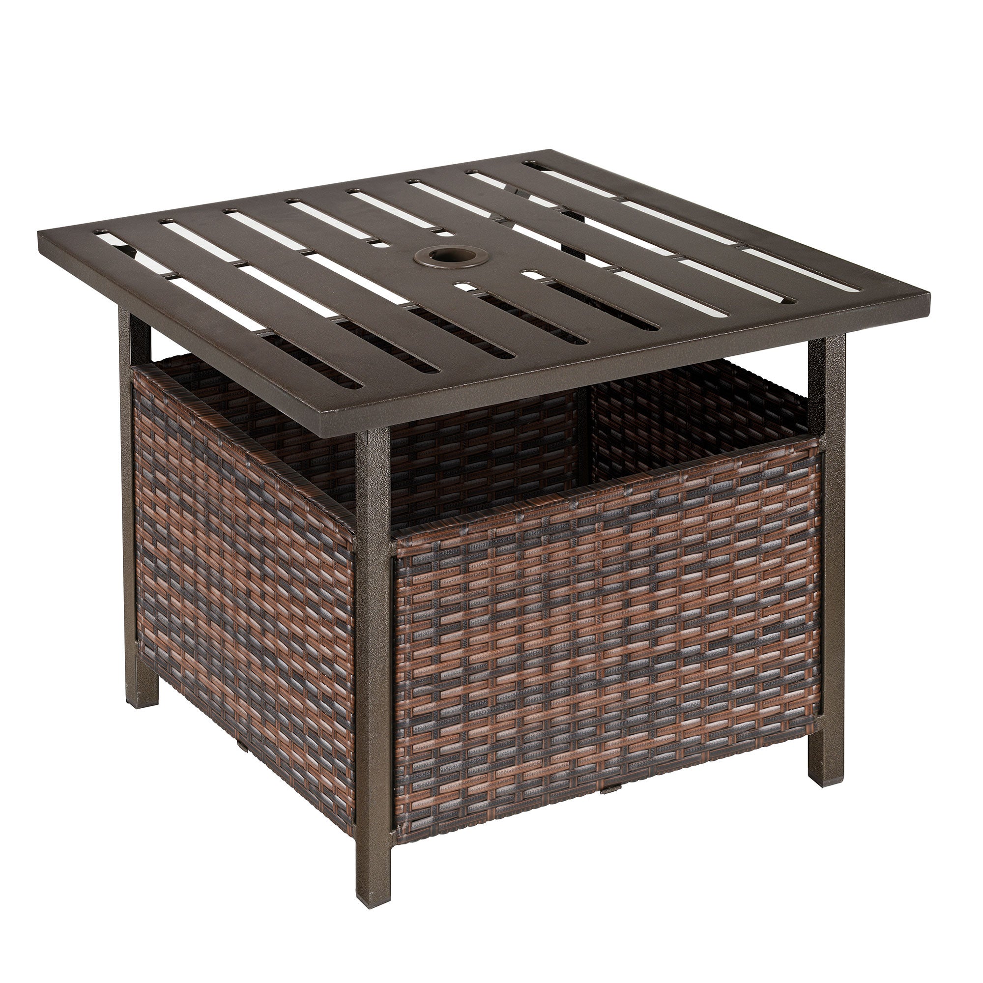 Mesa al sol, mesa en jardin, mesa en patio, mesa bajo en trou pour ...