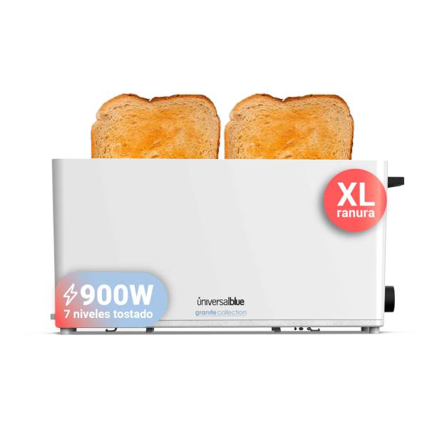Tostadora Universal Blue TOASTY 1L/GR Blanco 900 W 8436589070424 ...