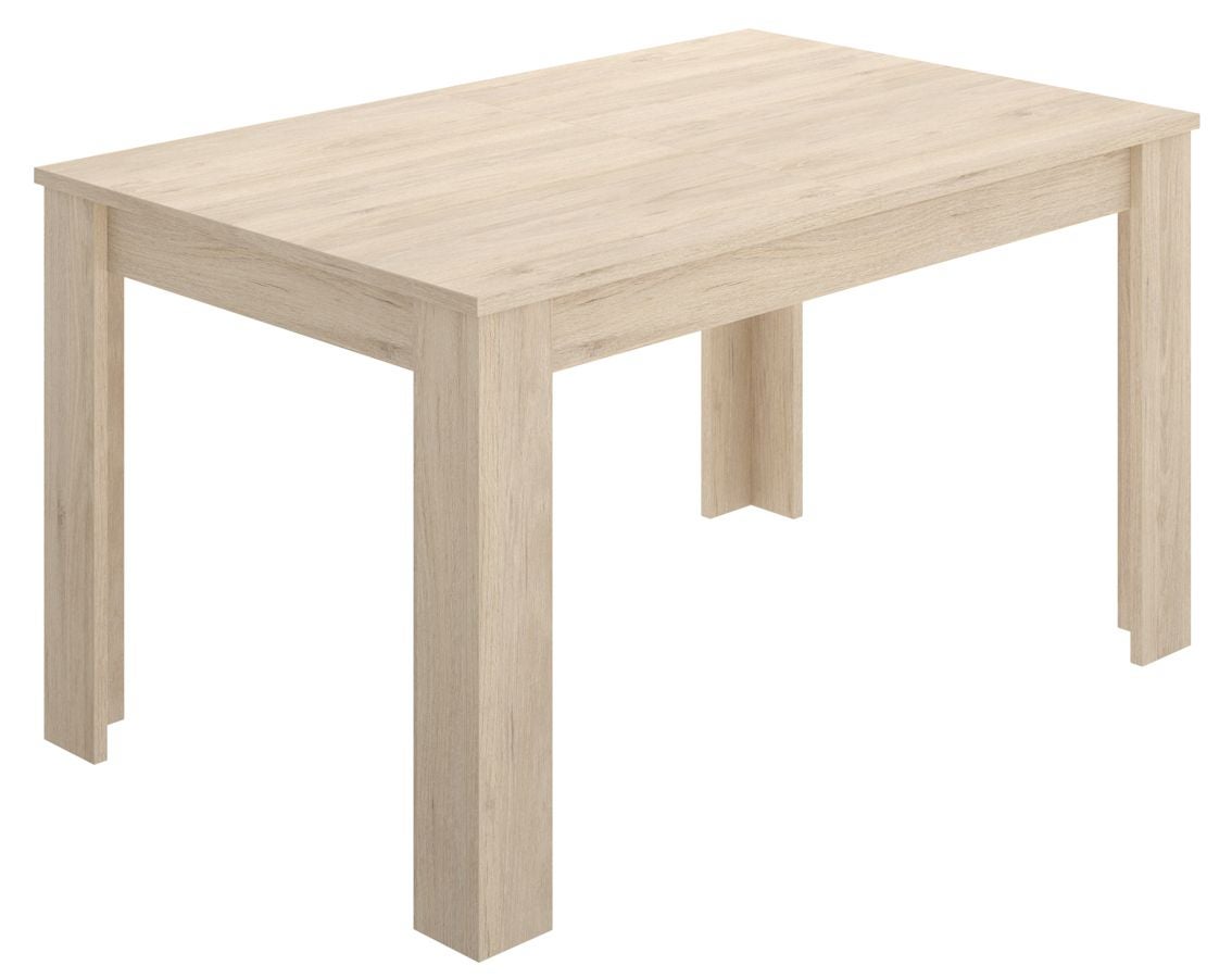 Table a manger extensible 6-8 personnes - Decor chene - L 140/190 x P ...