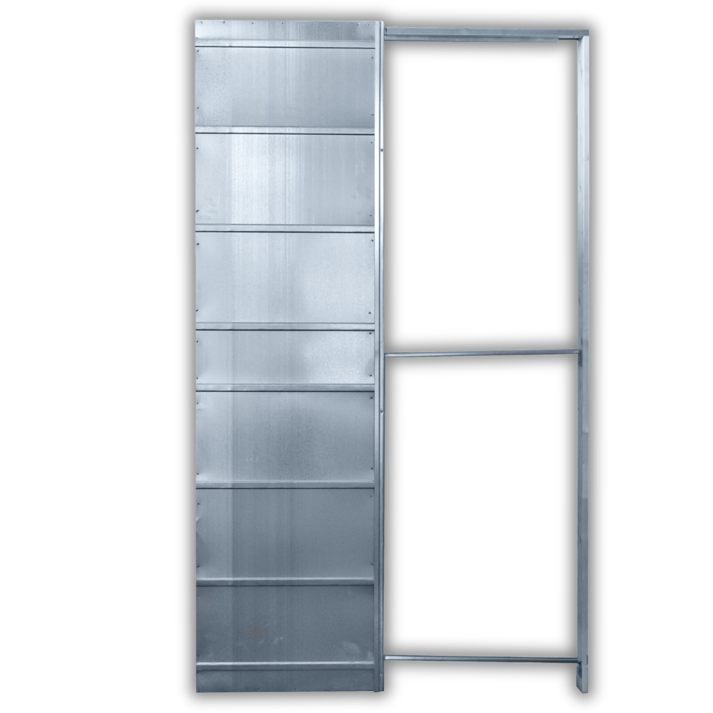 Controtelaio per porte scorrevoli a scomparsa cartongesso - 70x210 cm ...