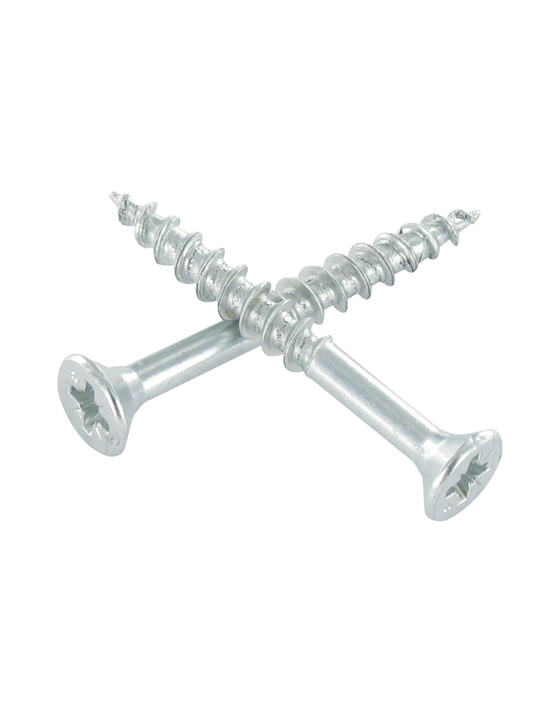 VBA3 Tête fraisée TF Pozi 4X35 Filetage partiel Acier zingué-200 pièces ...