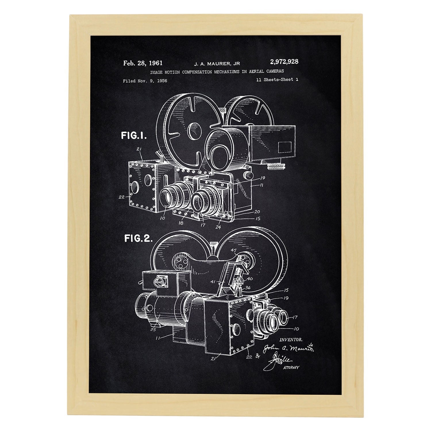 Brevet Avec Un Compensateur De Mouvement D'image. Lémina Avec Old ...
