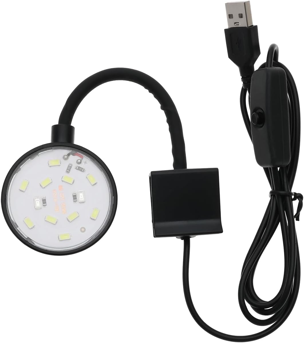 Mini lámpara LED USB de 5 W con interruptor de encendido para acuarios ...