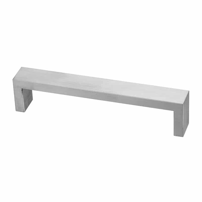 Poignée de meuble Stockholm, inox massif argent brossé, entraxe 192mm ...