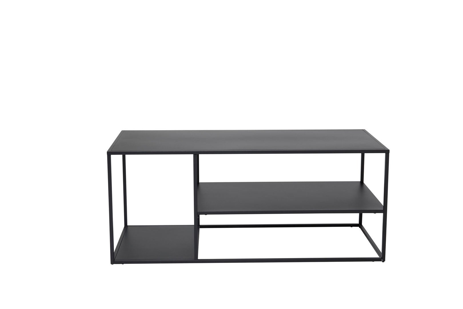 Staal Table d'angle avec plateau 120x50 cm, noir. | Leroy Merlin