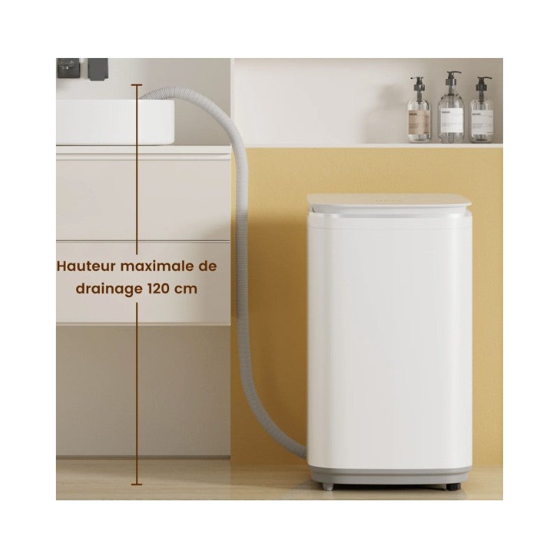 Lave-linge portable HAVA T02 pour camping-car et caravane | Leroy Merlin