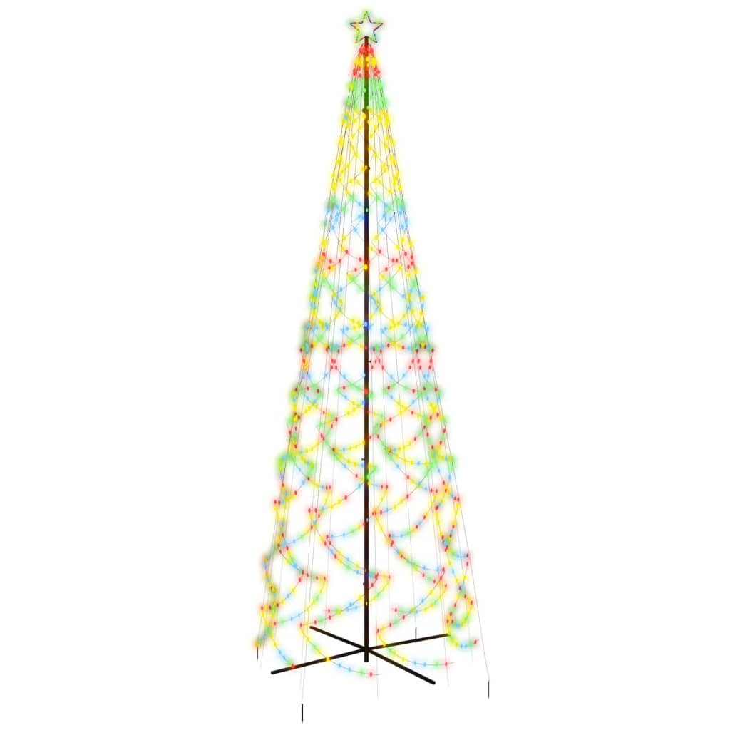 Albero di Natale conico 1400 LED colorati 160x500 cm | Leroy Merlin