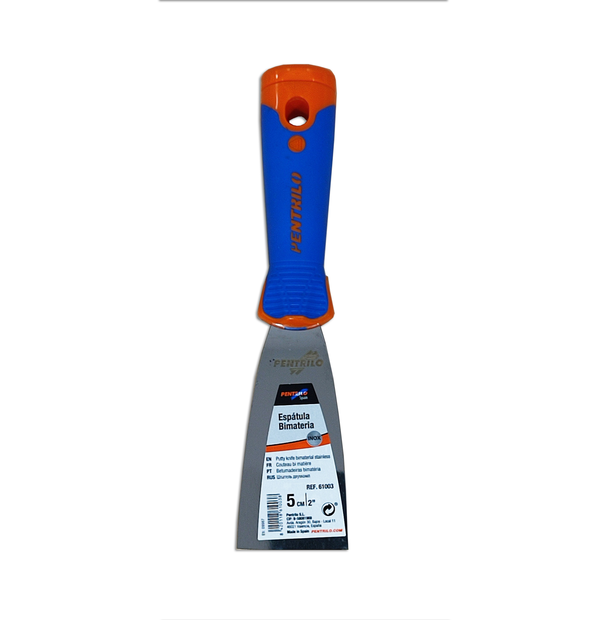 ESPATULA INOX BIMATERIA PREMIUM - 5 cm | Leroy Merlin