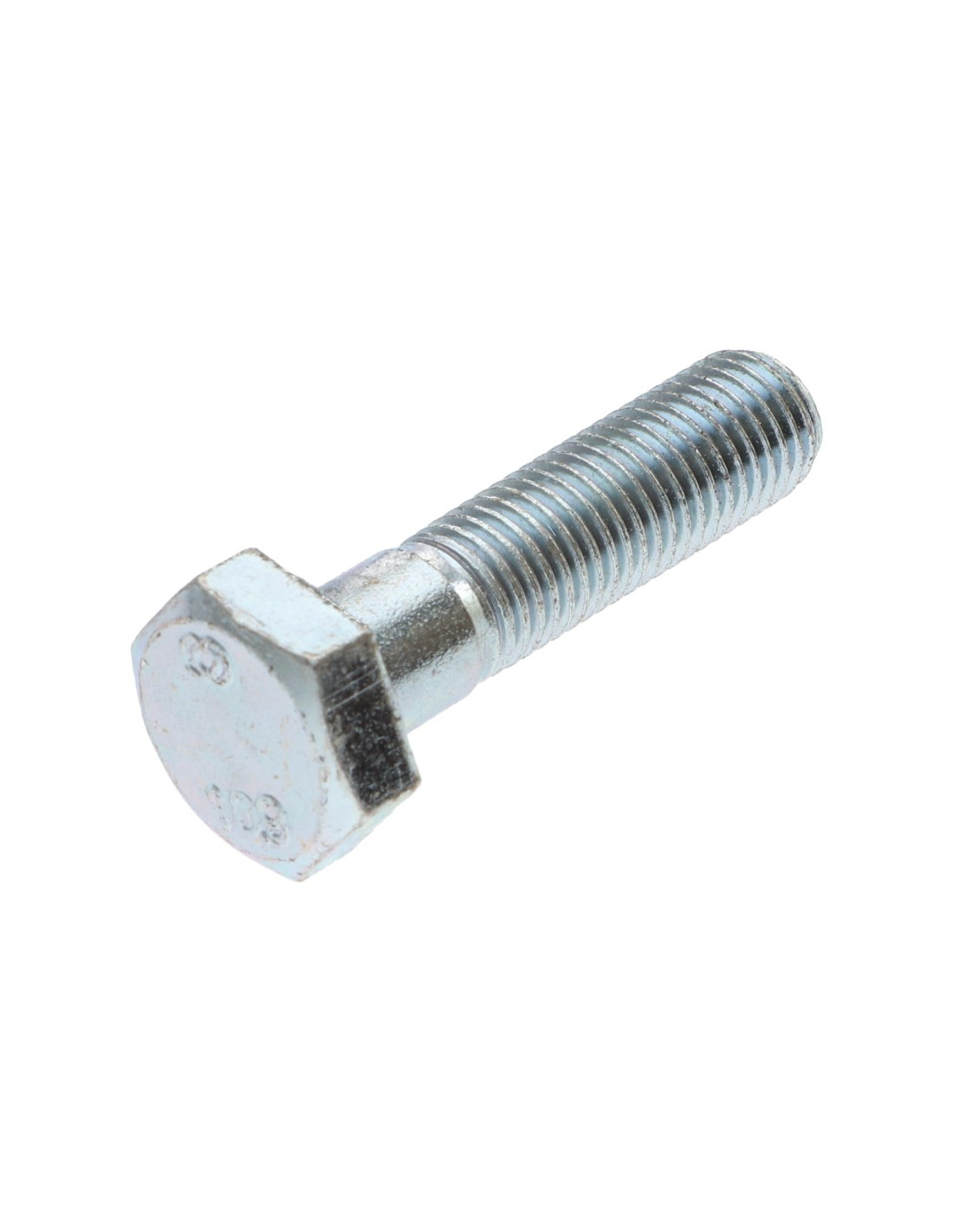 Vis métaux Tête hexagonale TH M10X40 Classe 10.9 Acier brut-10 pièces | Leroy Merlin