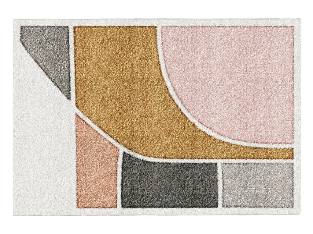 Alfombra design geométrico - 160 x 230 cm - Multicolor - JANNEA | Leroy ...