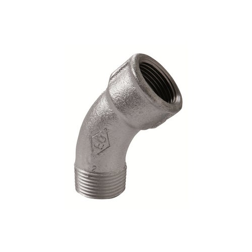 CODO LARGO MF 45° GALVANIZADO 1/2 - PAQUETE | Leroy Merlin