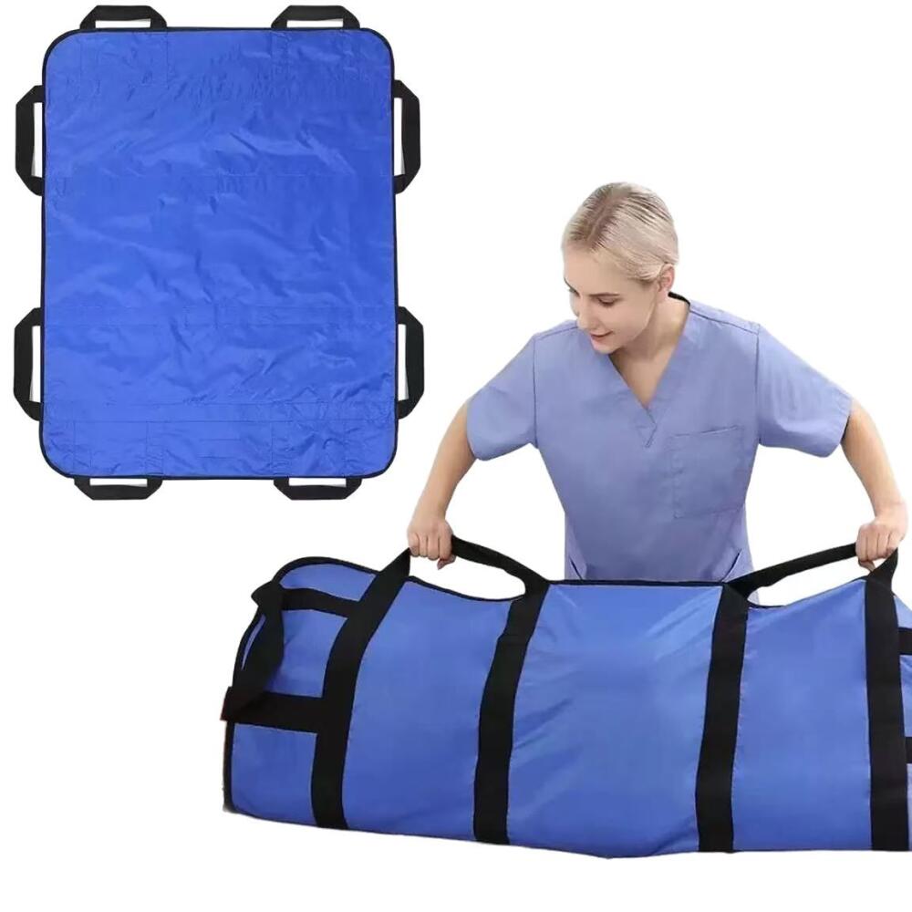 Bleu，Drap de Transfert Patient, Drap Coulissant pour Patient, Drap de ...