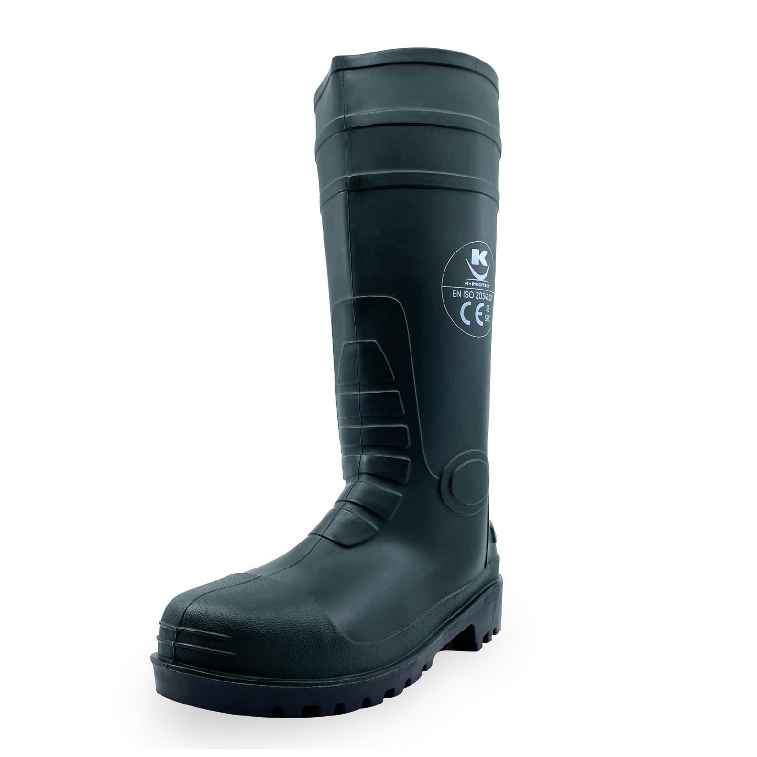 Bottes de Sécurité Vertes Hulk S5 T47 – PVC Imperméable, Antidérapantes ...