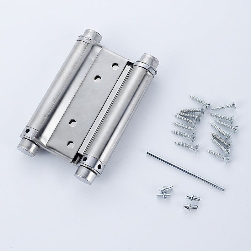 Charnière de porte battante réglable en acier inoxydable à double ...