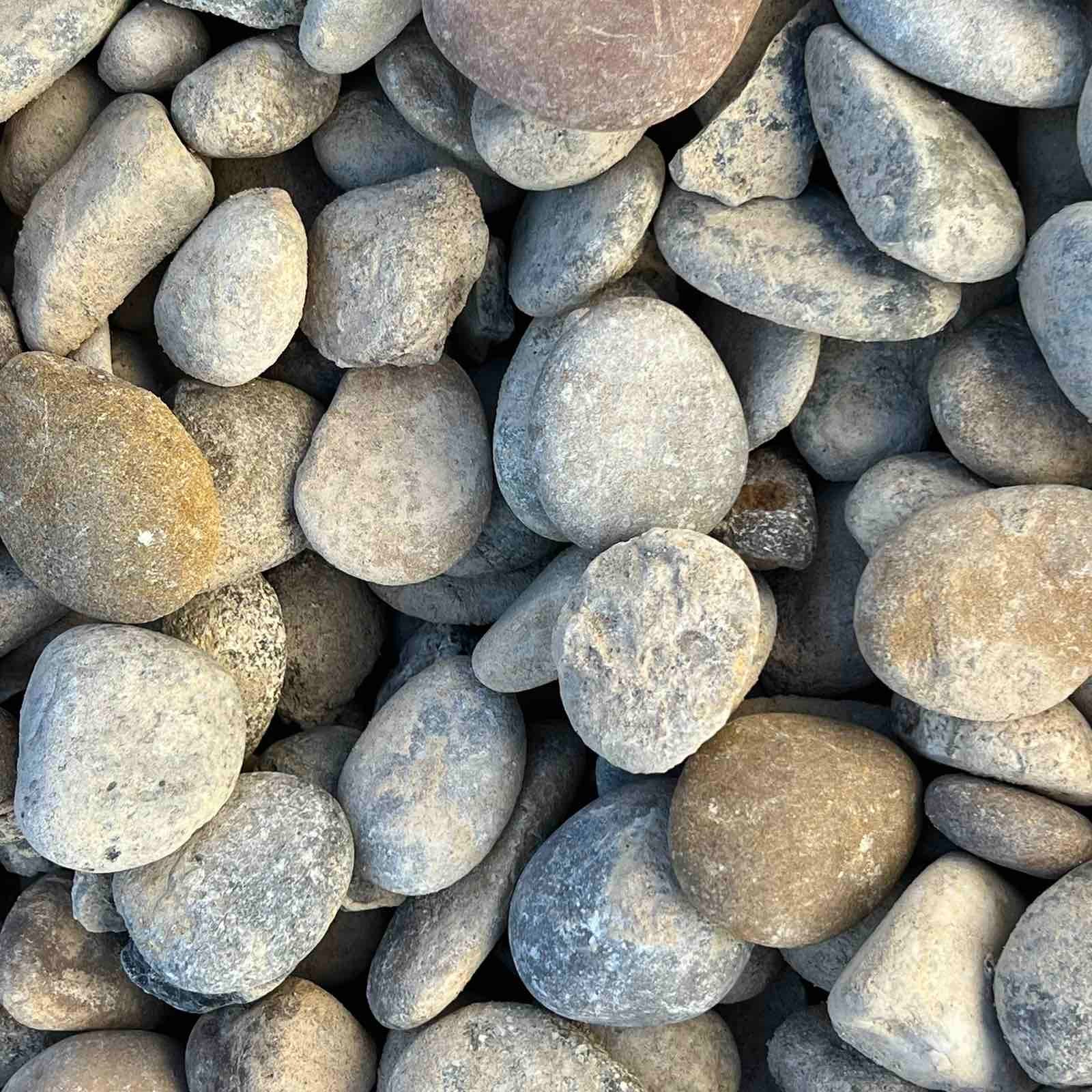 Gravilla Canto Rodado 25/40 mm saco 20 kg Piedra Natural para Jardín ...