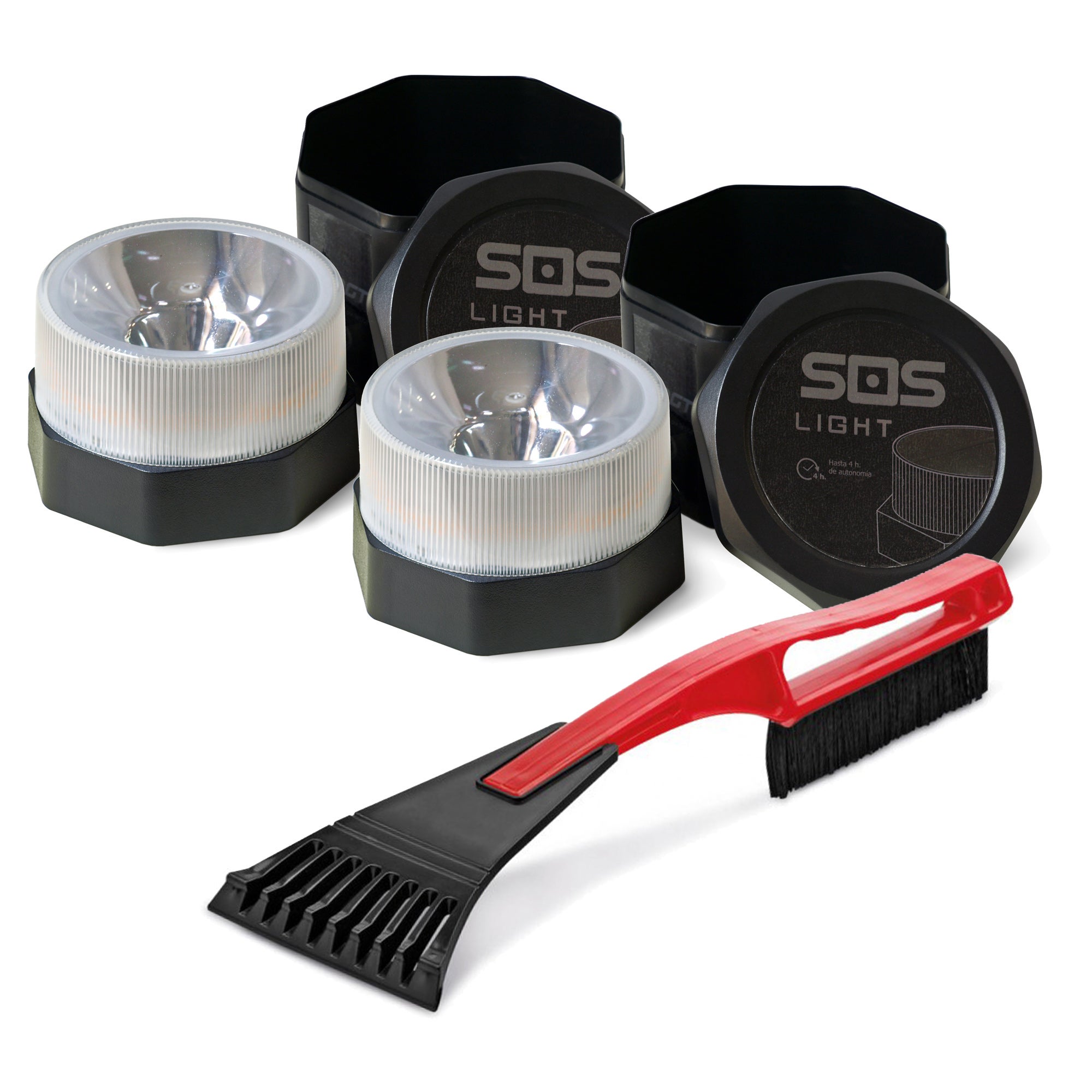 Lot de 2 unités SOS LIGHT - éclairage de secours, signal de pré ...