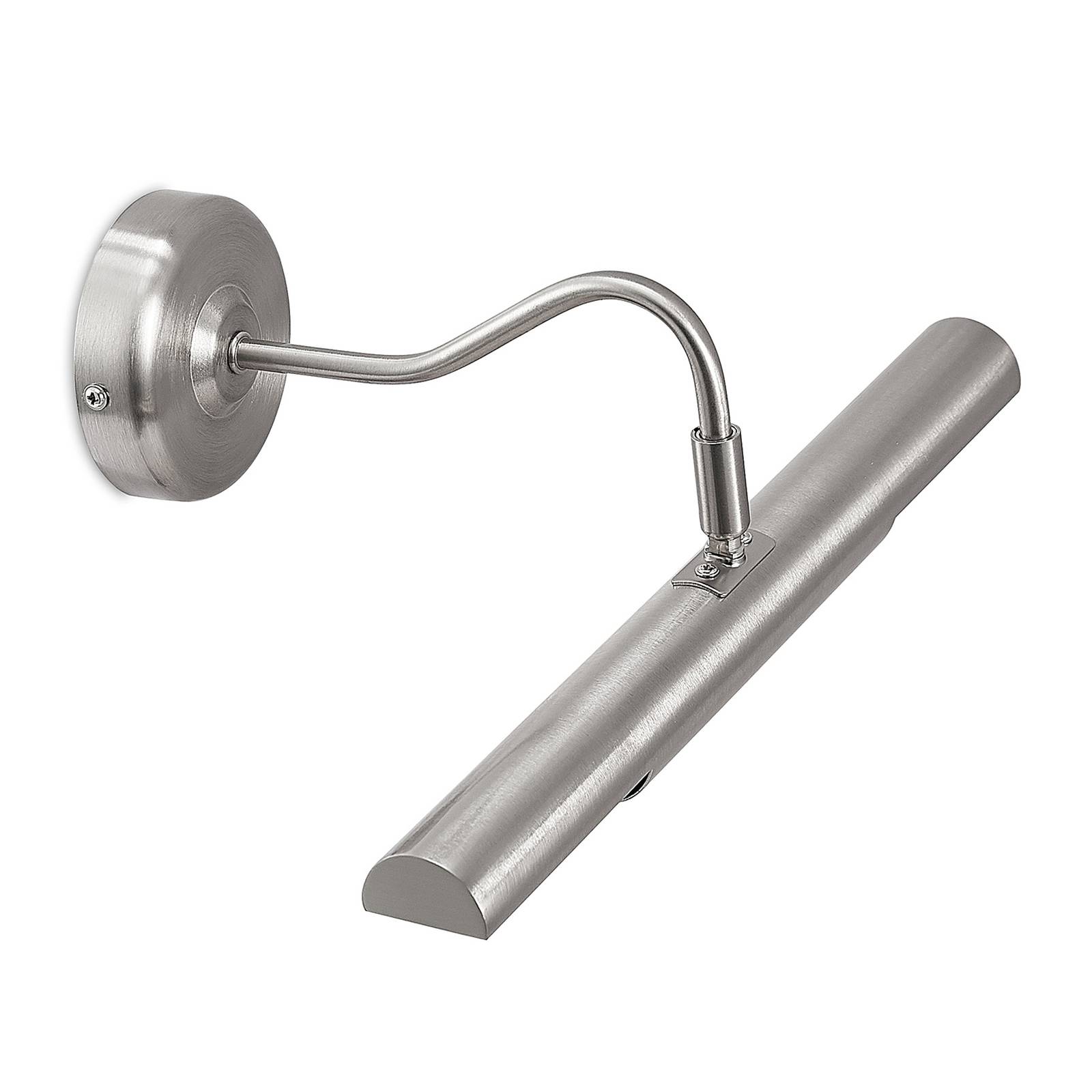 Lindby applique pour tableau Hidari, nickel, métal, interrupteur, E14 ...