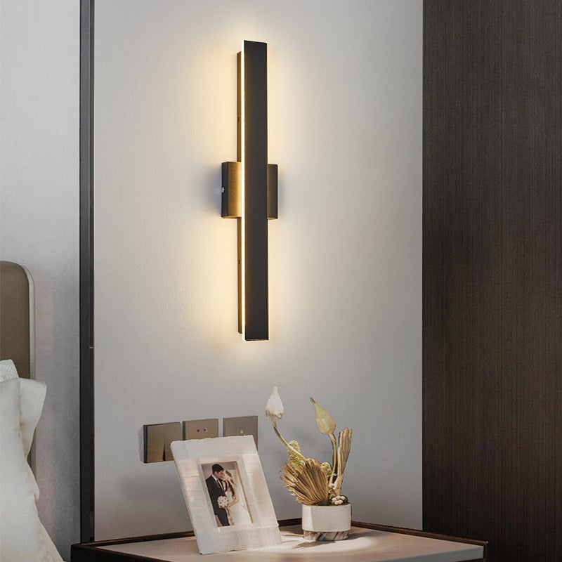 Lampe LED Murale 60cm - Lumière Chaude et Douce - IP65 Étanche pour ...
