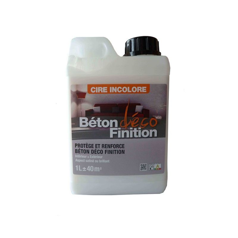 Cire à béton - incolore - protection et finition sols - Conditionnement ...