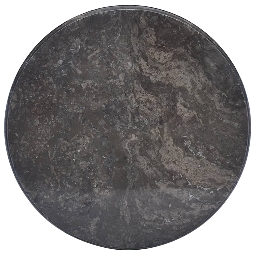 Tablero para mesa mármol negro Ø50x2,5 cm | Leroy Merlin