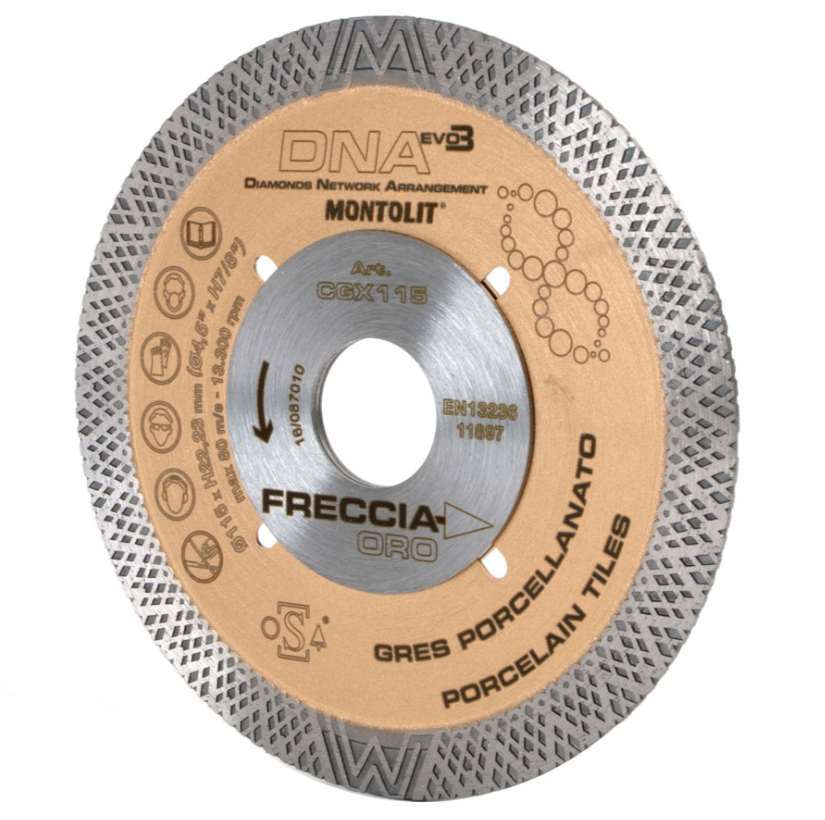 Disque diamanté CGX DNA evo3 MONTOLIT - 115 mm | Leroy Merlin