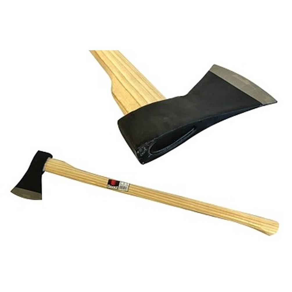 Hache 1250g - 90 cm - Usage intensif - Acier Forgé - Coupe Puissante et ...