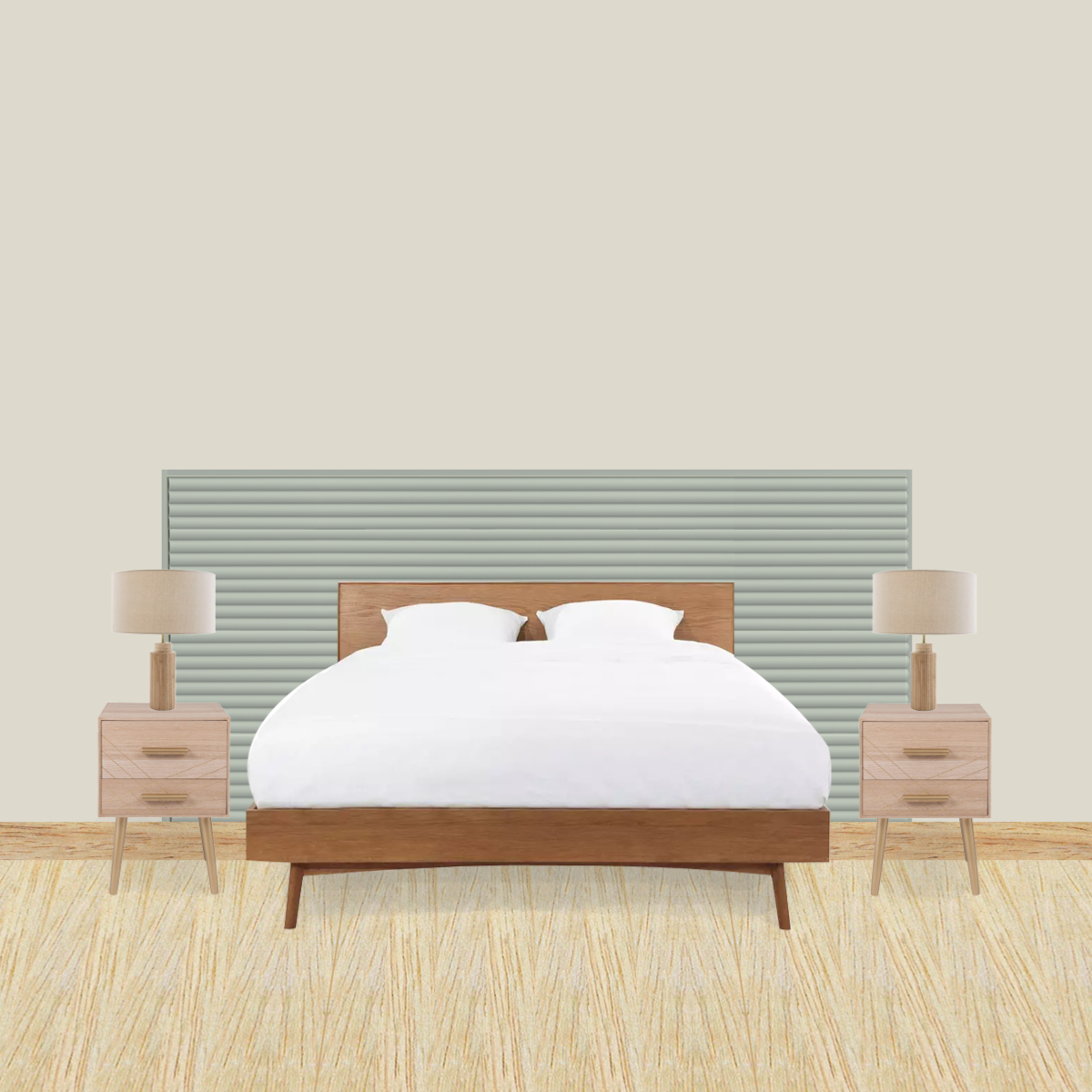 Kit tête de lit DIY Panneaux muraux W110 HILL Orac Decor - Revêtement ...