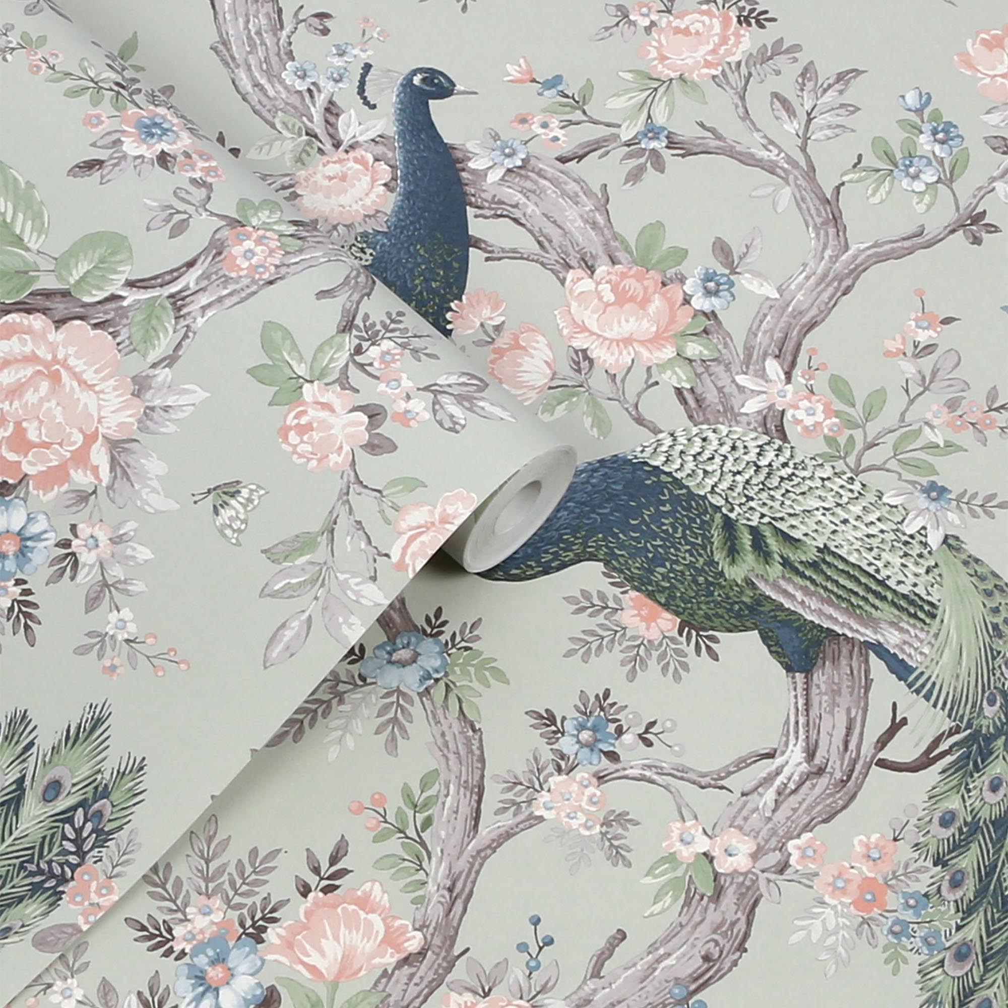 Carta da parati Laura Ashley Belvedere Sage 1005 x 52cm | Leroy Merlin
