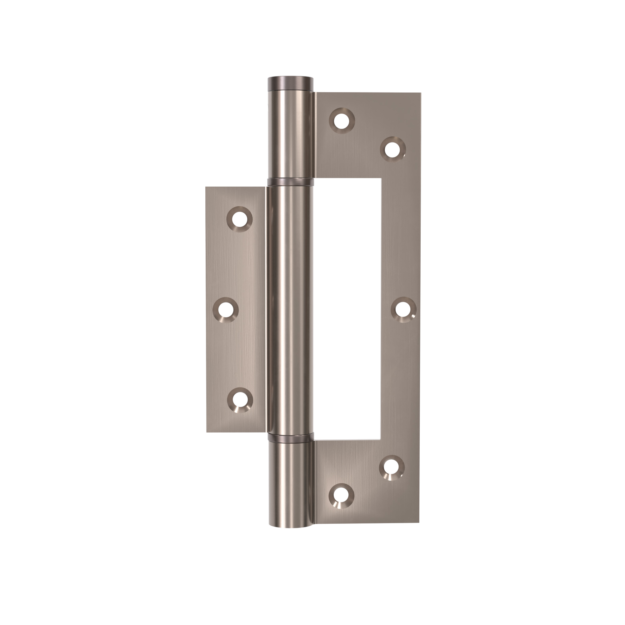 Charnière simple action à ressort, 150X40 mm, en acier inox 304 satinée ...