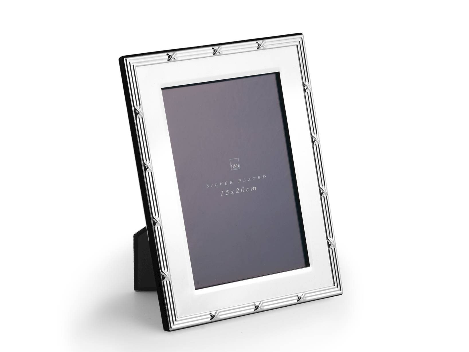 Cadre photo argenté, 20x15 cm H&H | Leroy Merlin