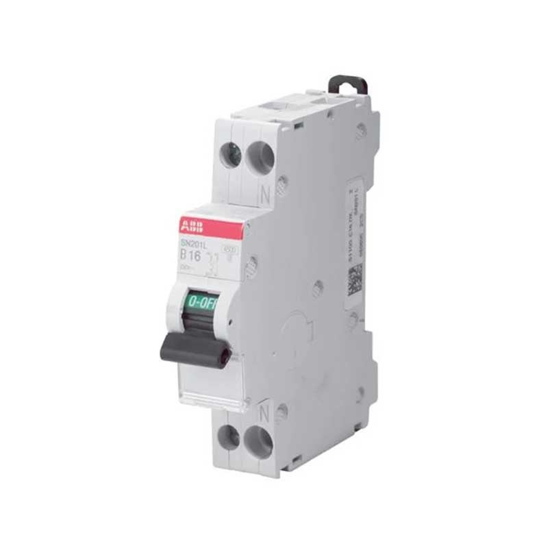 Disjoncteur 1P+N SN201 ABB - 40A - 4.5kA - Courbe C40 | Leroy Merlin