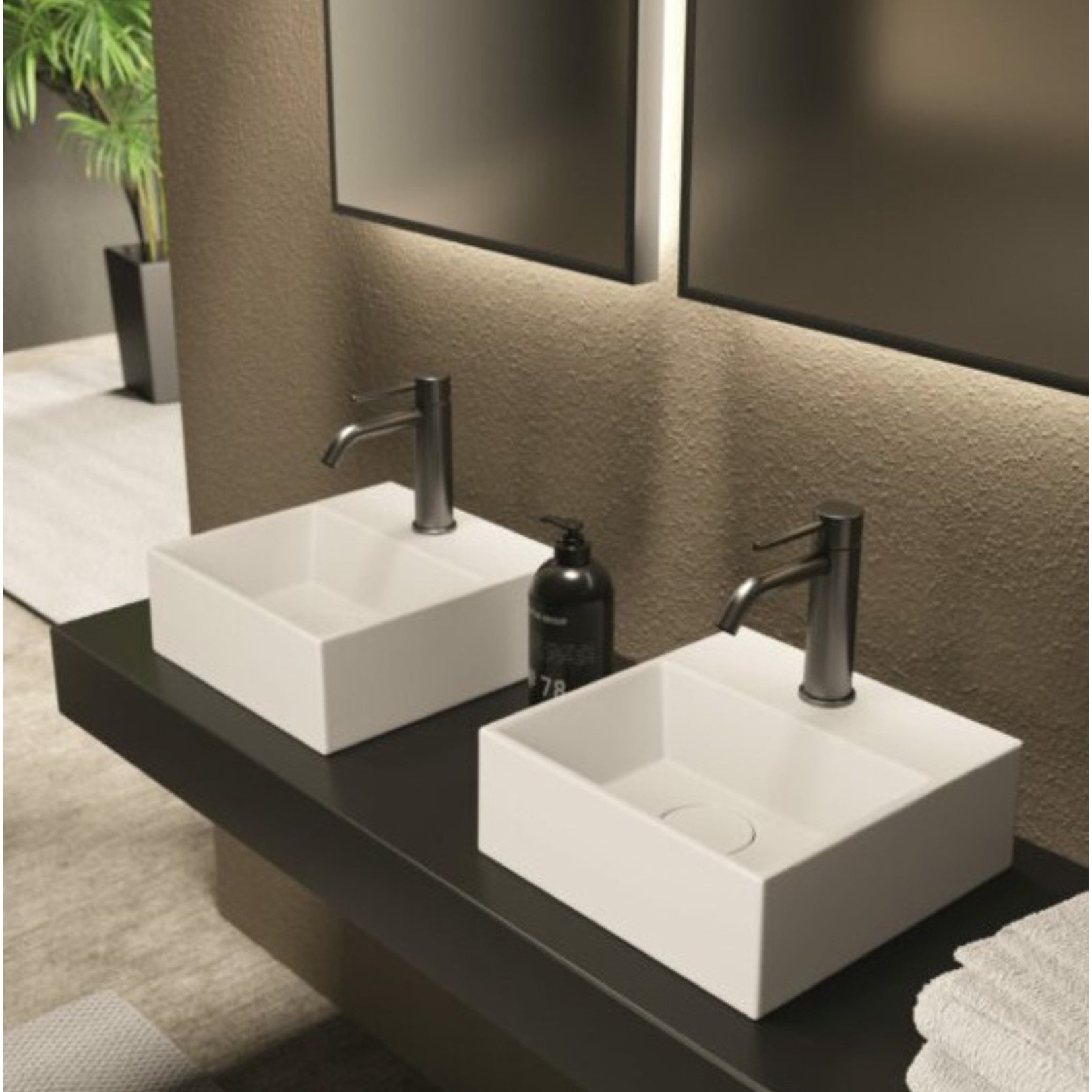 SPY 30x30 Vert mat, sans bonde, sans siphon | Leroy Merlin