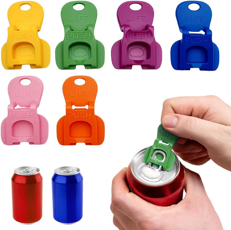 6 pcs Nouveau Ouvre-boîtes Manuel Simple Fermeture de boîtes Boîtes de ...