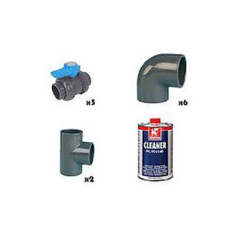 Kit accessoires pac aeromax piscine 2 thermor 297908 | Leroy Merlin