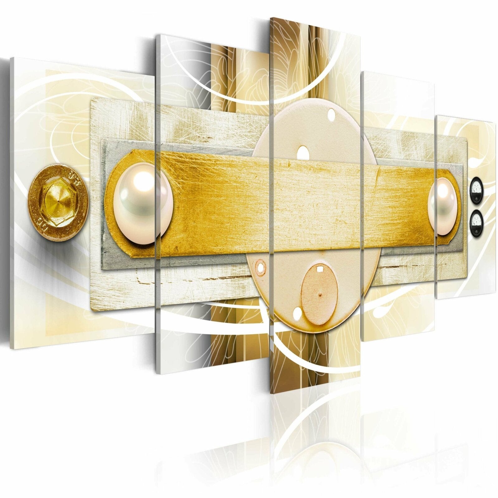 Tableau frigidité d'or - 100 x 50 cm | Leroy Merlin