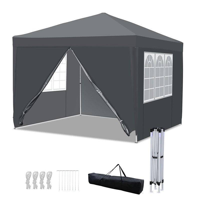 Carpa plegable de 3 x 3 m, impermeable y con protección UV 50+, para ...